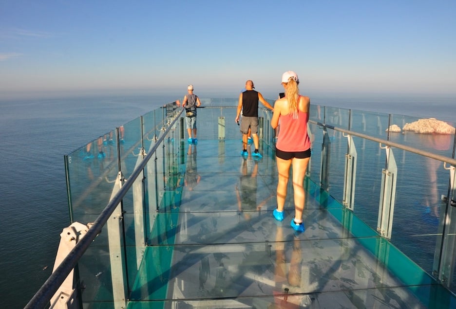 glass walkway faro - Travel Off Path