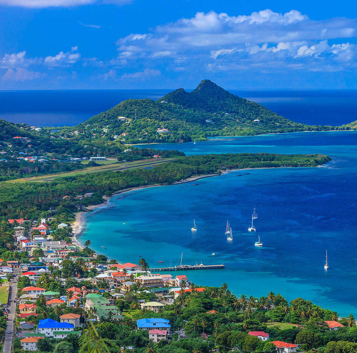 Carriacou, vista dal Belair View - Travel Off Path