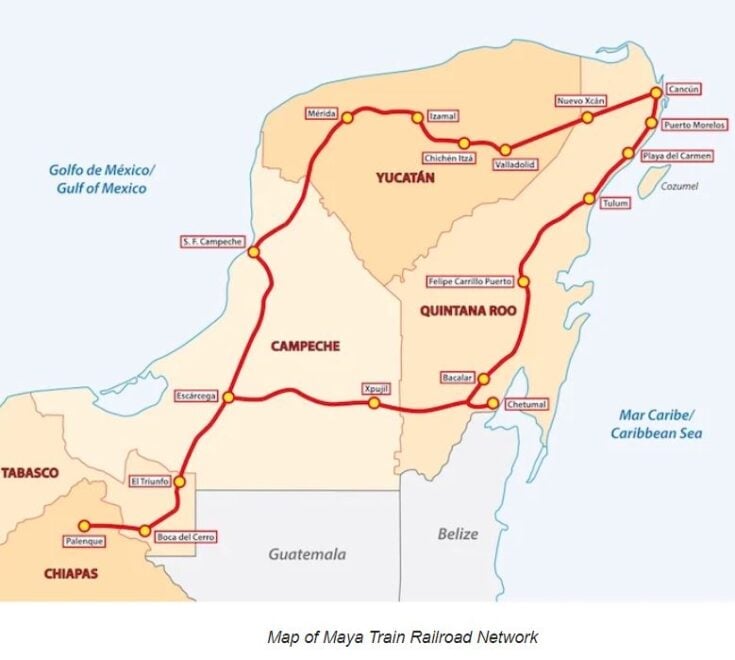 Maya-Train-Route-Map - Travel Off Path