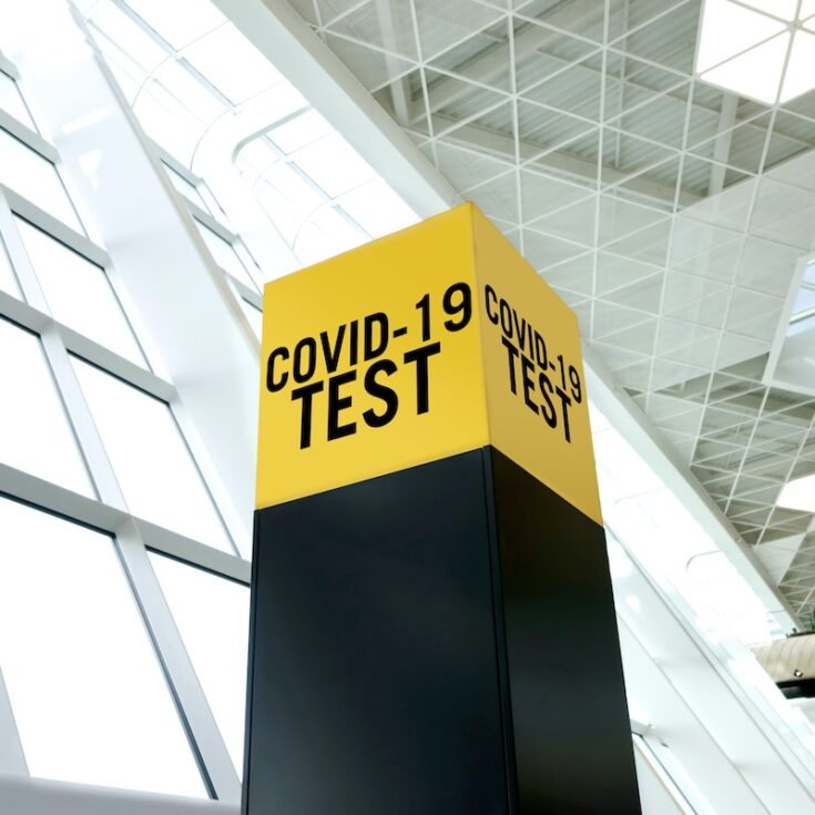 Covid-19 test desk - Travel Off Path