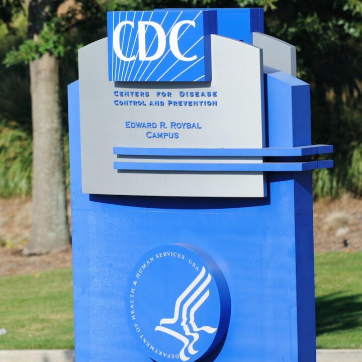 CDC sign - Travel Off Path