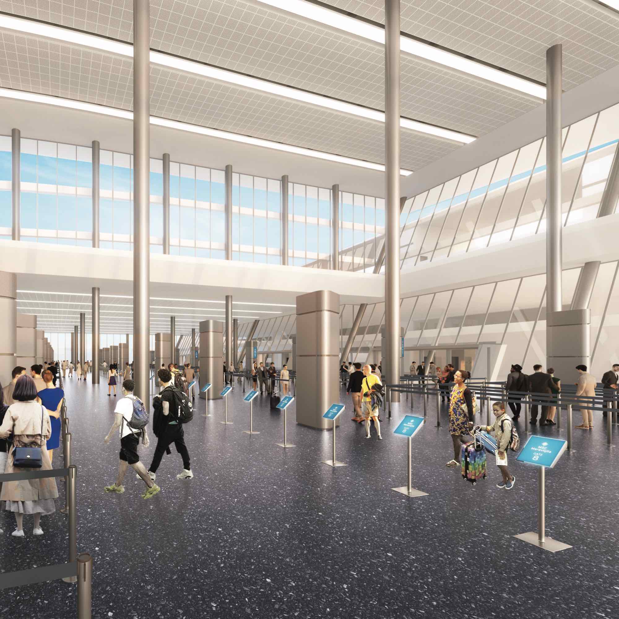 MSC-PortMiami-Cruise-Terminal-Interior-3 - Travel Off Path