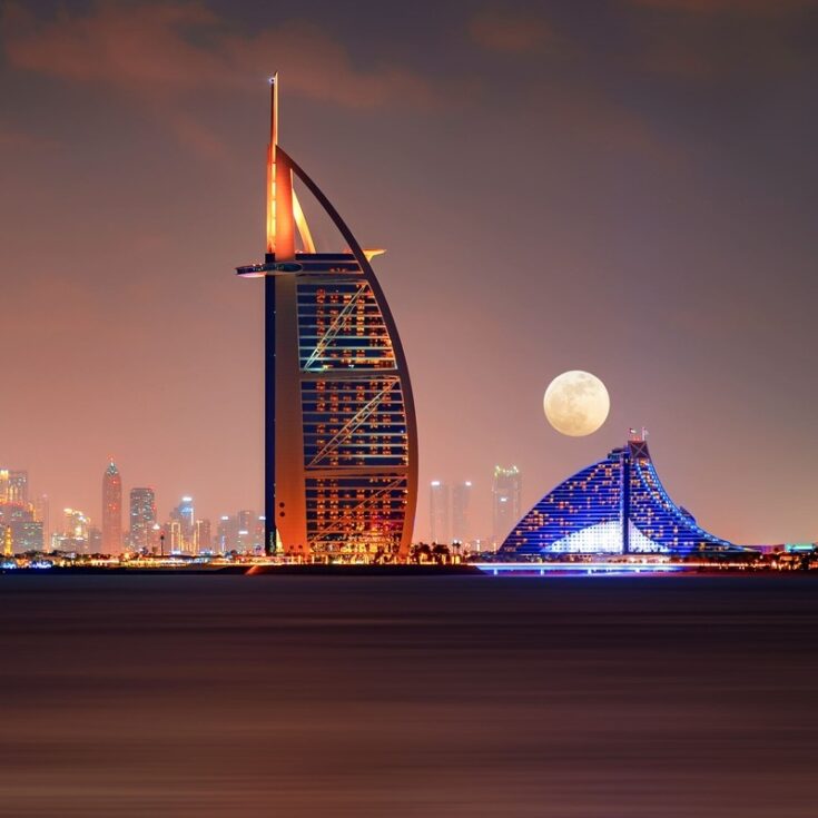 Dubai Is Opening A Huge Moon Shaped Resort For Luxury Stays - Travel ...