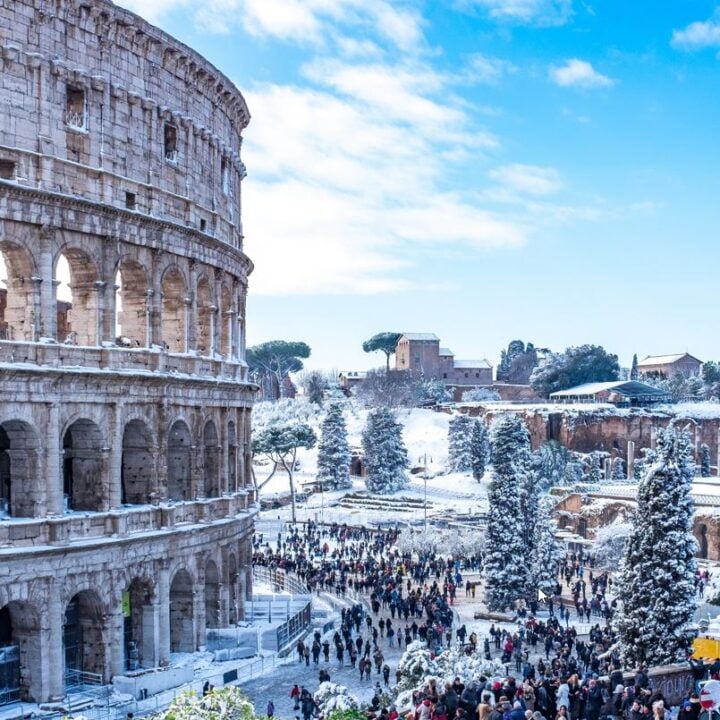 Rome Colosseum in the winter - Travel Off Path