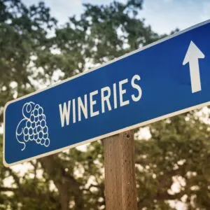 wineries sign - Travel Off Path