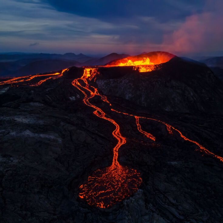 Volcano eruption - Travel Off Path