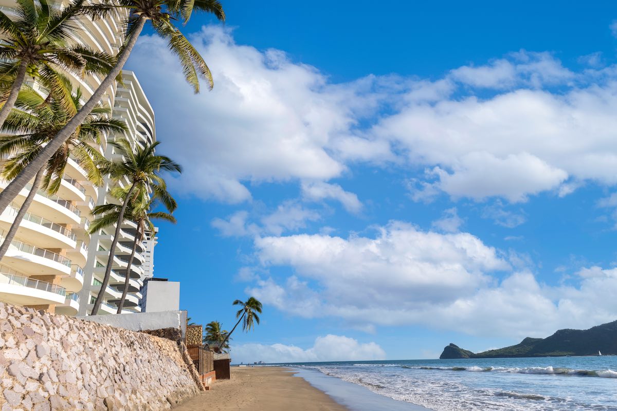 Mexico,,Mazatlan,Ocean,Views,And,Condominiums,Near,Golden,Zone ...