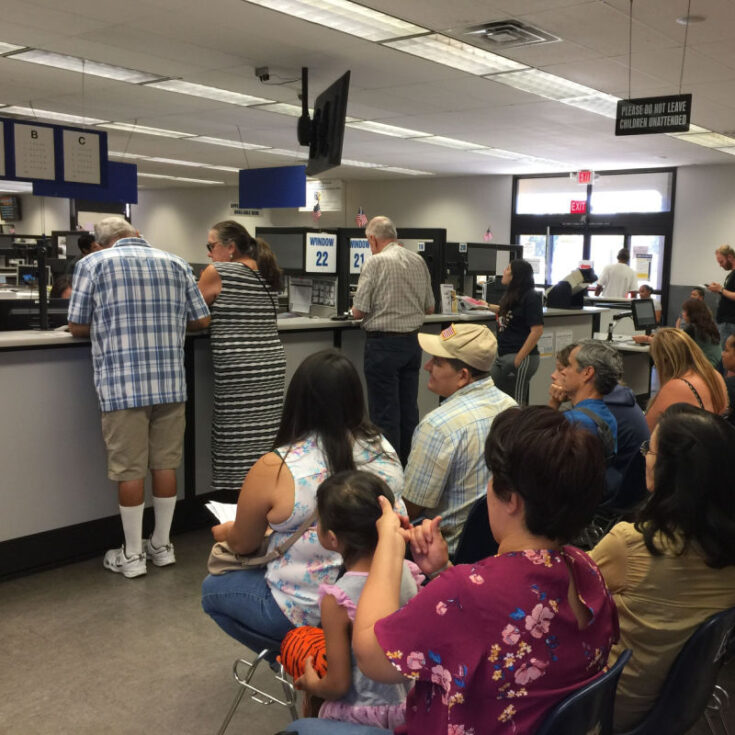 Waiting at the DMV - Travel Off Path