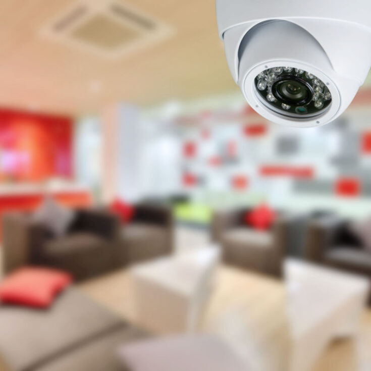 CCTV Security Camera - Travel Off Path