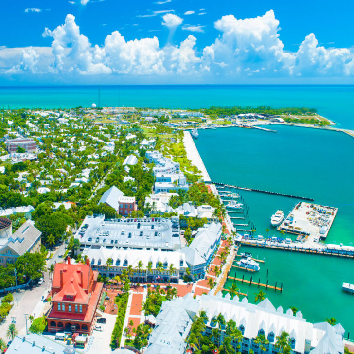 Aerial view of Key West. Florida. USA. - Travel Off Path