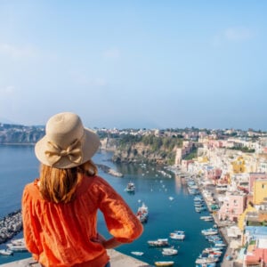 woman in Naples, Italy - Travel Off Path