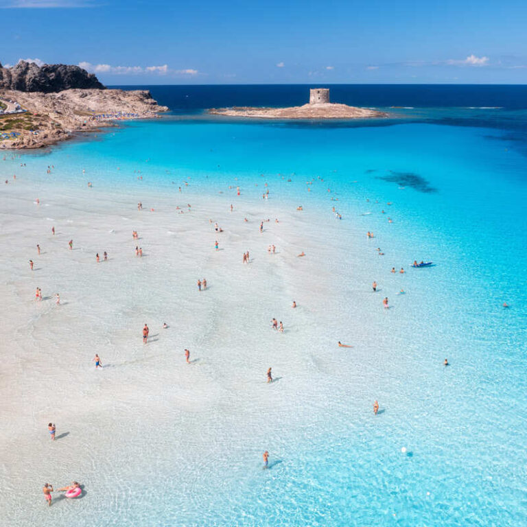 Path Of Moses Beach Italy