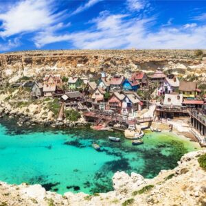 Popeye's Village In Northern Malta, A Movie Set Transformed Into ...
