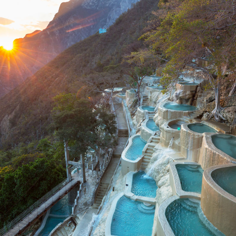 Cliffside-thermal-pools-of-Grutas-Tolantongo - Travel Off Path