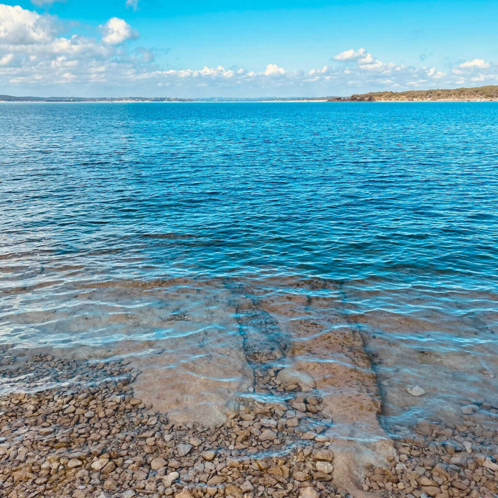 Escape The Texas Heat! This Blue Water Lake Town Near Austin Is The ...