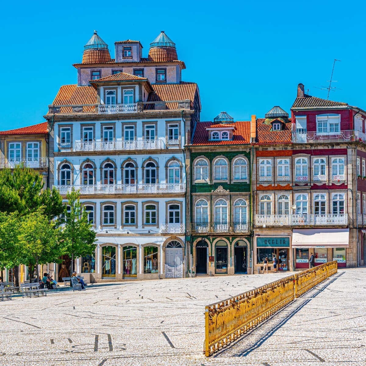 Pombaline Buildings In Guimaraes, Portugal - Travel Off Path