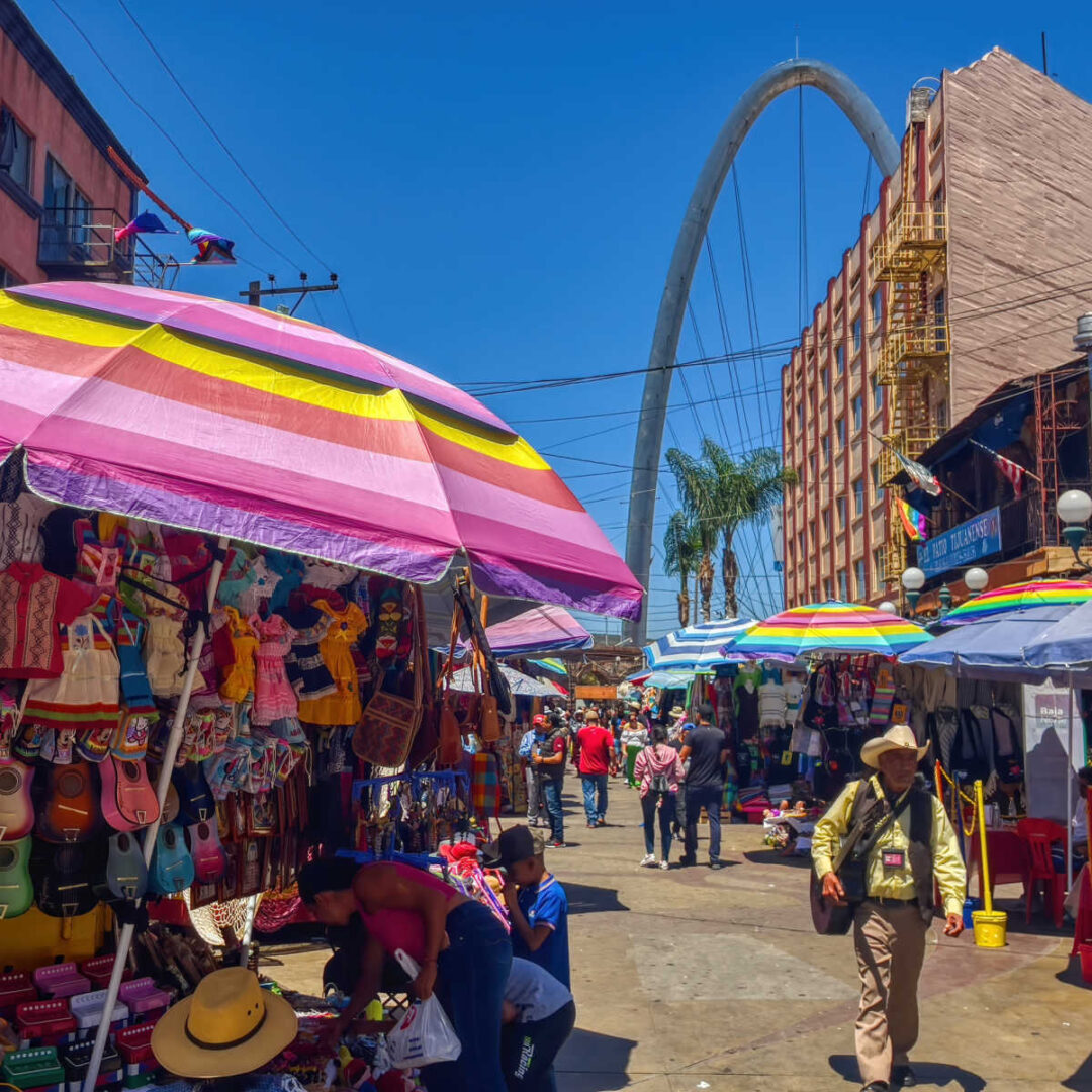 Busy-walkway-in-downtown-Tijuana - Travel Off Path