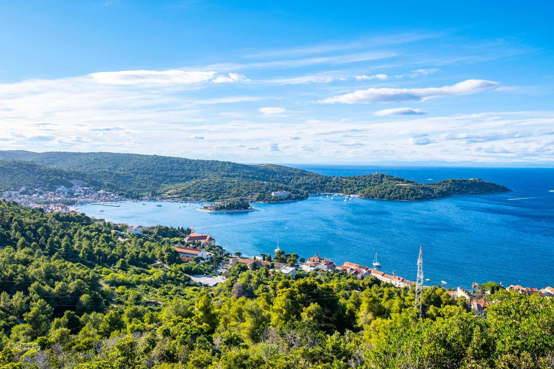 Panoramic View Of Vis Island, Croatia - Travel Off Path